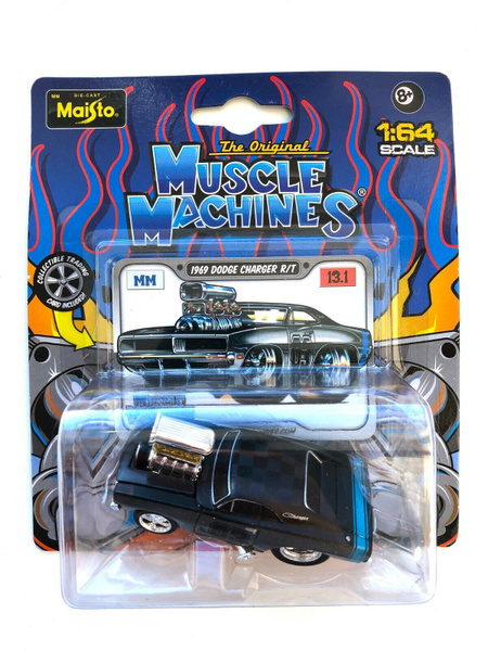Машинка Maisto 1969 DODGE CHARGER R/T The Original Muscle Machines 1:64 ...