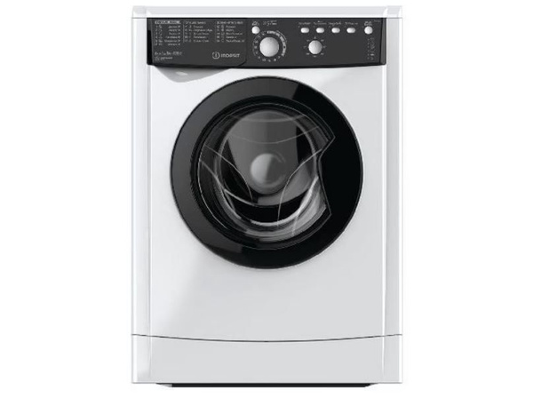Стиральная машина Indesit EWSB 5085 BK CIS, белый, черный - купить по ...