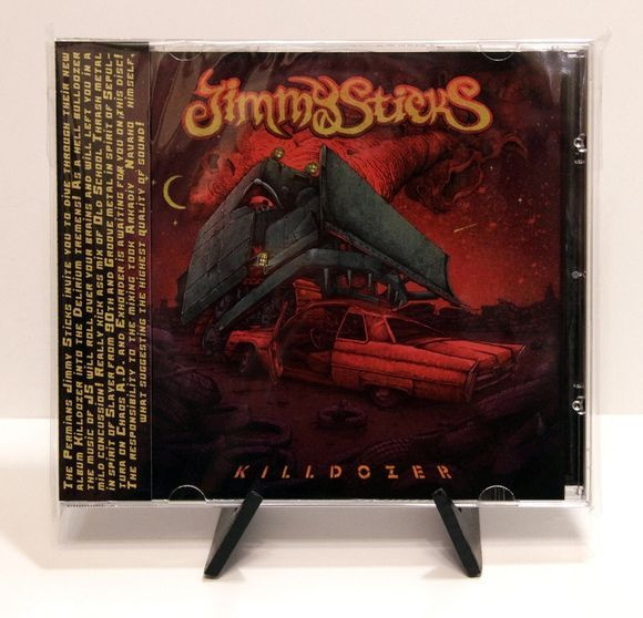 Audio CD JIMMY STICKS - KILLDOZER (2022) Alco Thrash Metal / Пермь ...