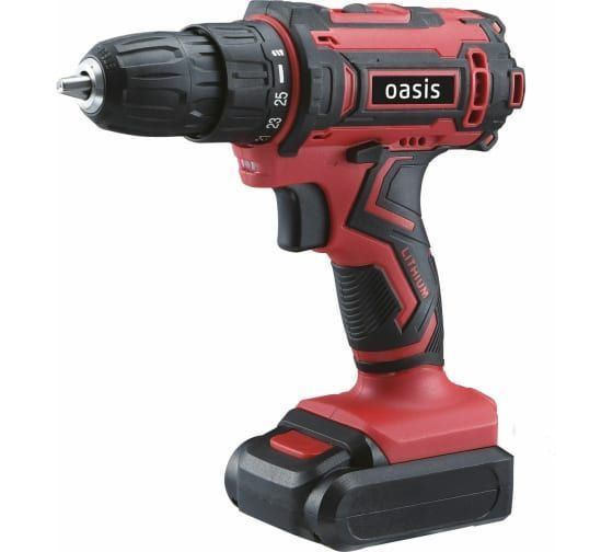 Аккумуляторный шуруповерт Oasis ASB-18S купить на OZON по низкой цене (1036678227)