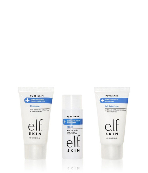 elf Cosmetics Pure Skin Back to Basics Mini Kit набор для ухода за ...