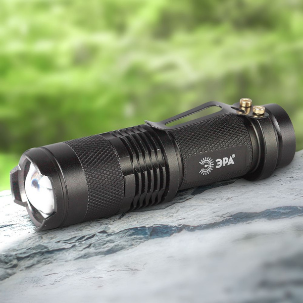 Фонарь кемпинговый светодиодный Ub 602 ЭРА мощный туристический ручной на батарейках Фонарик