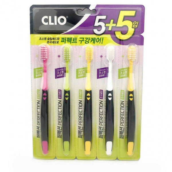 CLIO Зубная щетка Perfection Toothbrush, набор 10шт - купить с ...