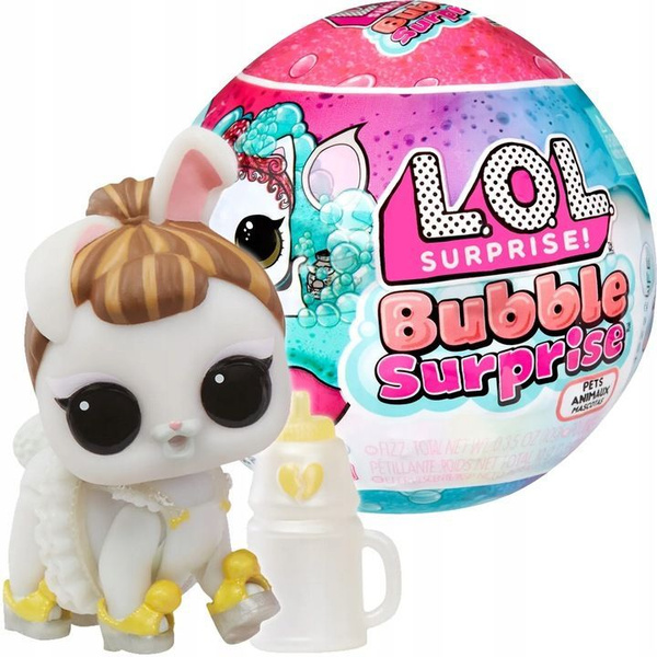 Кукла LOL Surprise Bubble Doll Pets Surprise 119784 - питомцы бубл ...