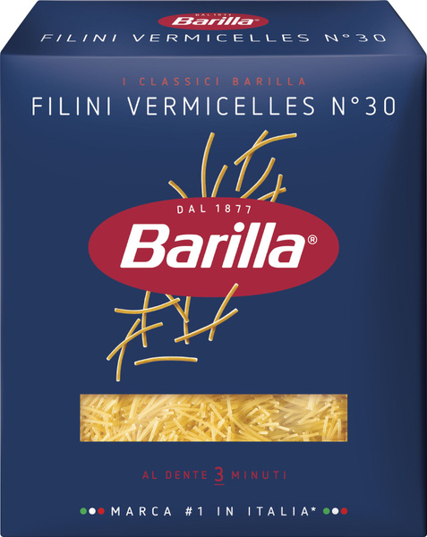 Макароны Barilla Филини n.30, 450 г - купить с доставкой по выгодным ...