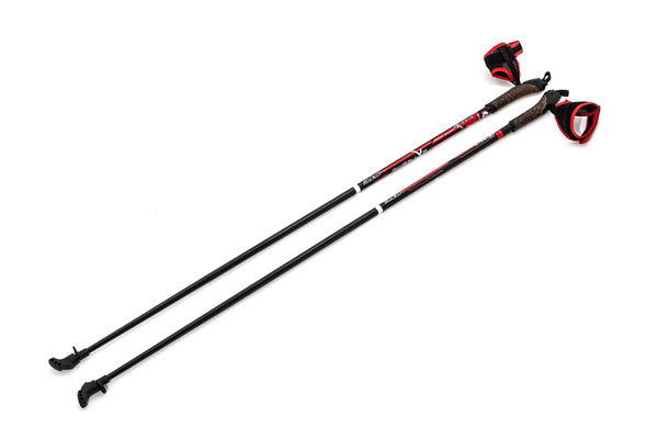 Палки для скандинавской ходьбы 110 см STC EXTREME RED 100% ...