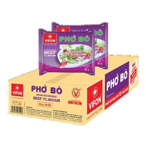 Лапша быстрого приготовления Pho Bo - Фо Бо со вкусом говядины, 3 шт ...