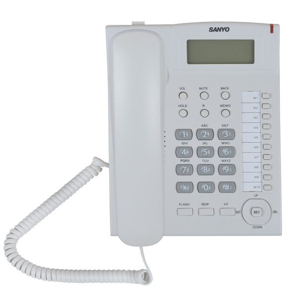 SANYO RA-S517W проводной аналоговый телефон - купить с доставкой по ...