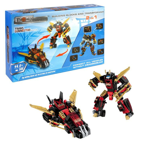 Конструктор 1TOY Blockformers Transconnector "Аэро-Ниндзя", коробка - купить с доставкой по ...
