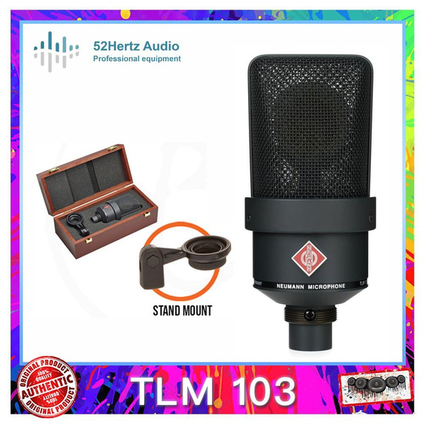 Микрофон студийный Neumann TLM 103 mt Mono set,черный - купить с ...