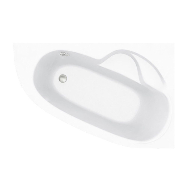 Угловая ванна акриловая 160 x 105 Lavinia Boho Bell Pro 3702160R ...