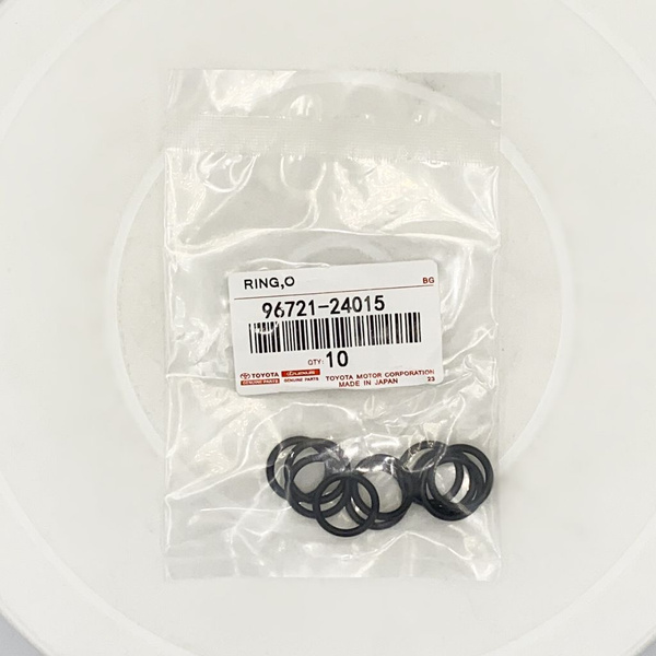 Кольцо уплотнительное форсунки топливной Toyota 9672124015 CALDINA ...