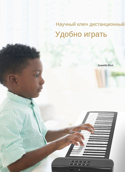 49-клавишное детское развивающее игрушечное пианино PM49 ручной работы ...