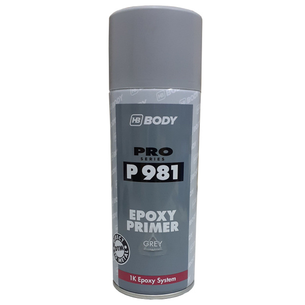 Грунт эпоксидный HB Body PRO 981 EPOXY PRIMER серый аэрозоль 400мл купить на OZON по низкой цене ...