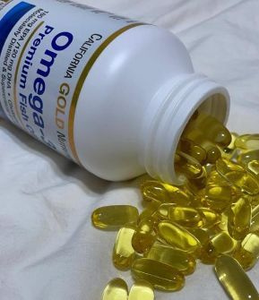 БАД жирные кислоты Омега-3, California Gold Nutrition, 240 капсул, для ...