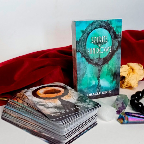 Оракул Духа и Тени / Spirits & Shadows Oracle, 52 карты + бархатный ...