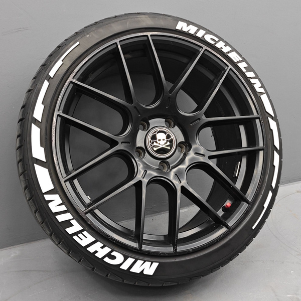 Наклейки на шины MICHELIN белые. Клей в комплекте. Полосы приобретаются ...