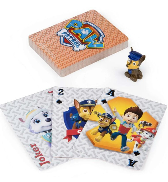 Paw Patrol Настольная игра Карты для игры в Джамбо 6044336/20101472 ...