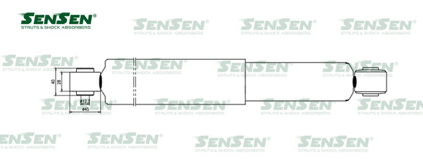 Амортизатор зад mazda 6 зад SENSEN 12130424 - купить по доступным ценам ...