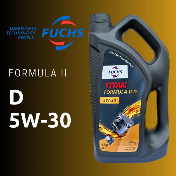 Масло моторное Fuchs 5W-30 Синтетическое - купить в интернет-магазине ...