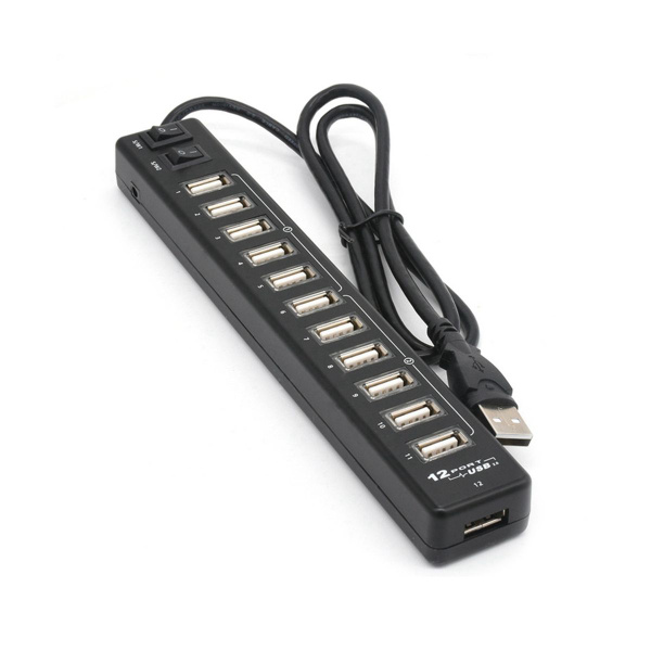 Высококачественный USB-концентратор 12 портов USB 3.0 Hub Multi USB ...