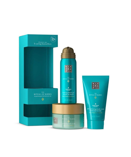 RITUALS Подарочный набор косметики (мини) NEW THE RITUAL OF KARMA hydra-boost complex, аромат ...