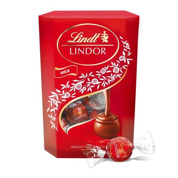 Шоколадные конфеты Lindt Lindor из молочного шоколада 500 г (из ...