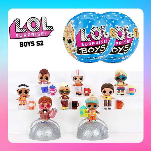 (2 упаковки) L.O.L. Surprise! Кукла ЛОЛ Сюрприз - Мальчики 2 серия /LOL ...