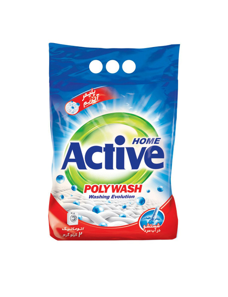 Стиральный порошок автомат ACTIVE ИРАН "Poly Wash", 5 кг - купить с ...