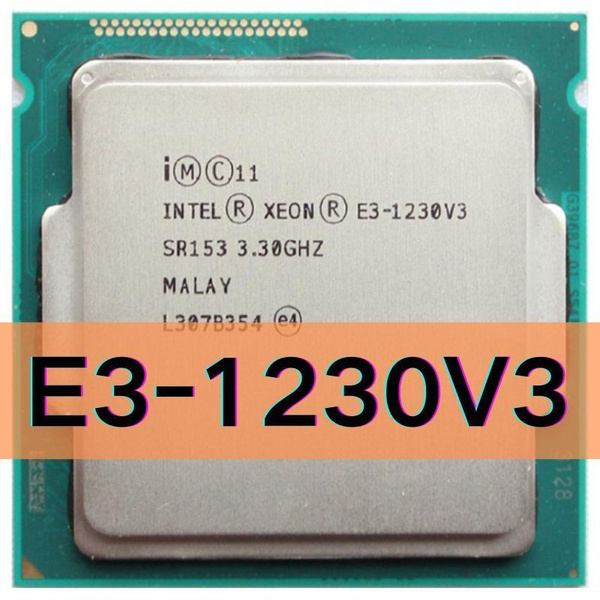 Процессор Intel E3 1230V3 Xeon, OEM (без кулера), 4 яд., 3.3 ГГц купить ...