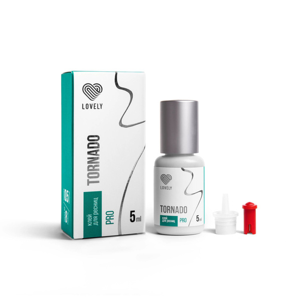 Клей чёрный Lovely "Tornado" 5 мл - купить с доставкой по выгодным ценам в интернет-магазине ...