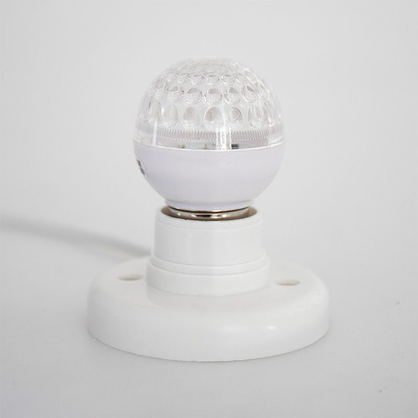 Лампа-шар светодиодная NEON-NIGHT с цоколем E27, диаметр 50 мм, 9 LED ...