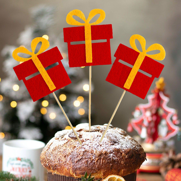 Шпажки из фетра Подарок, набор 3 шт. - купить с доставкой по выгодным ...