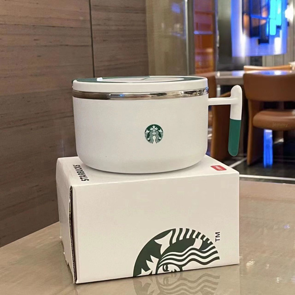 Ланч-бокс Starbucks, 1300 мл, белый, зеленый - купить по выгодной цене ...