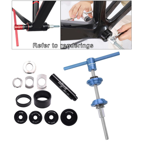 Снятие гарнитуры с помощью инструмента Bike Press Fit BB Tool ...