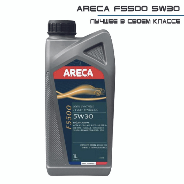 Масло моторное ARECA 5W-30 Синтетическое - купить в интернет-магазине ...