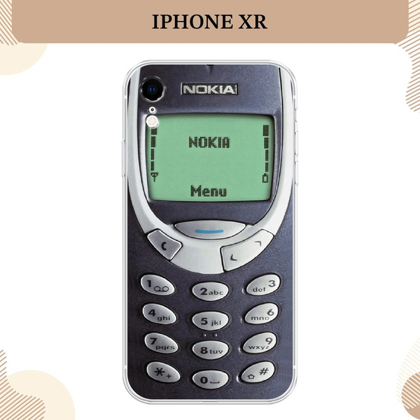 Силиконовый чехол на Apple iPhone XR / Айфон XR Нокия - купить с ...