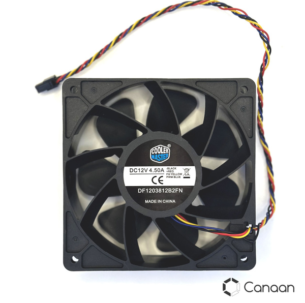 Вентилятор / кулер для асика Avalon Cooler Master 120*120*38 4 pin ...