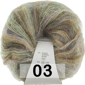 Пряжа Lang Yarns Kid Color, 0003 СИРЕН.ЗЕЛЕН. - купить с доставкой по ...