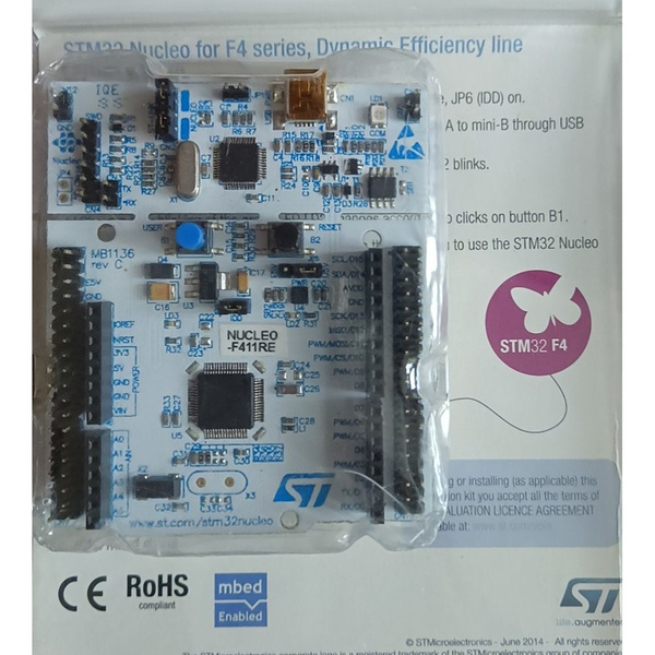 10шт Плата модуля NUCLEO-F411RE STM32F411RE поддерживает Arduino ...