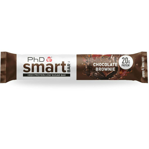Протеиновый батончик PhD Nutrition Smart Bar 64 г, Шоколадный Брауни ...