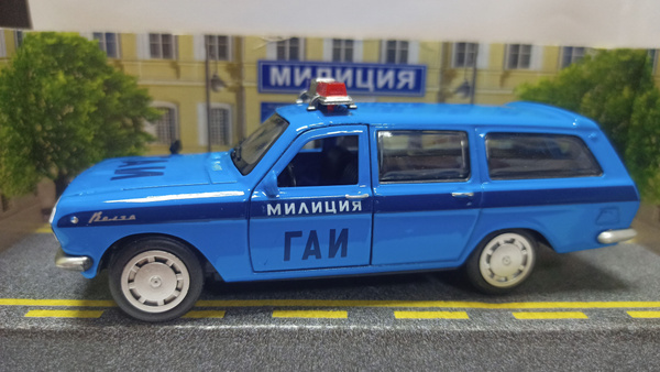 Машинка металлическая Газ-2402 Волга Милиция - купить с доставкой по ...