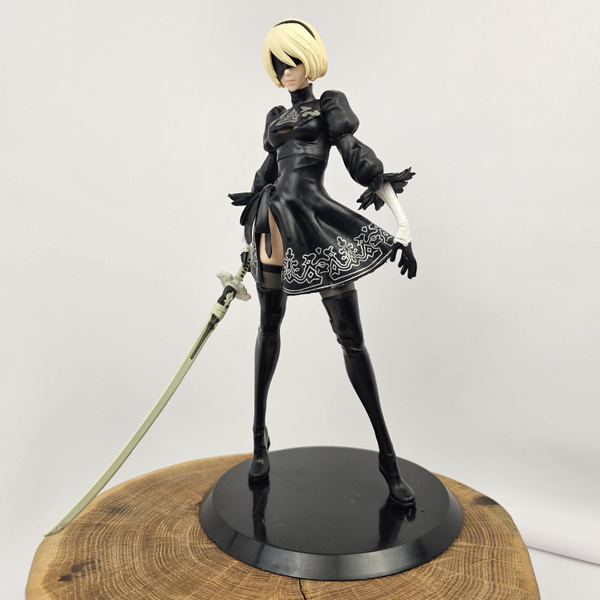 Коллекционная экшен аниме фигурка девушки андроида 2B YoRHO из игры ...