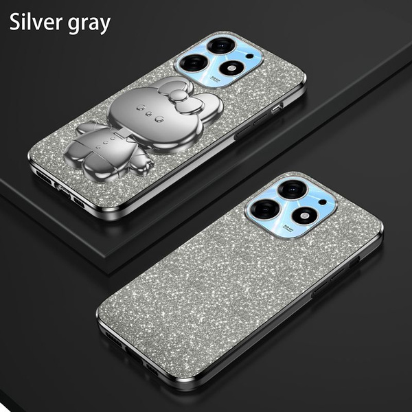 Подходит для Tecno Spark 10 Pro Техно Спарк 10 Про 3d чехол для телефона с песочным блеском