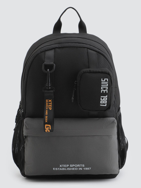 Рюкзак XTEP Backpack, 9771371118740207, black grey (черный, серый ...