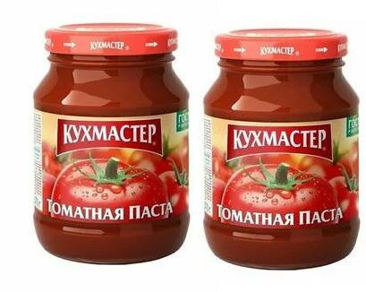 Кухмастер Томатная паста 950г. 2шт. - купить с доставкой по выгодным ...