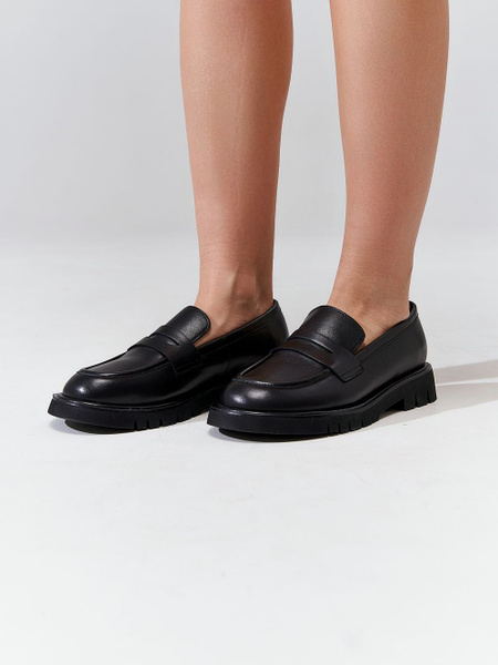 Лоферы Женский SOFIA-ALEXANDRA черный, размер 35 На любой сезон 7 Без застёжки Италия купить c ...