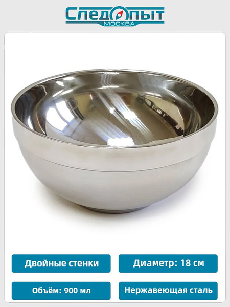 Термомиска туристическая 900 мл, миска изотермическая - купить с ...