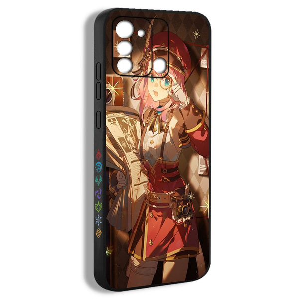 чехол для смартфона Подходит для Tecno Spark 8c Шарлотта Genshin аниме девушка искра рисунок