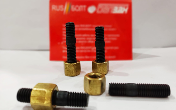 Крепление глушителя M8 х 1,25, 4 шт. купить по выгодной цене в интернет-магазине OZON (1291900695)